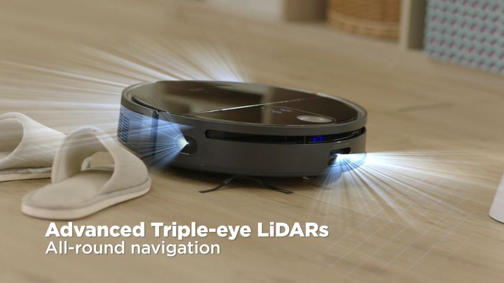 Triple lidar system with eyes to help it avoid objects - 360 Smart Life ...
